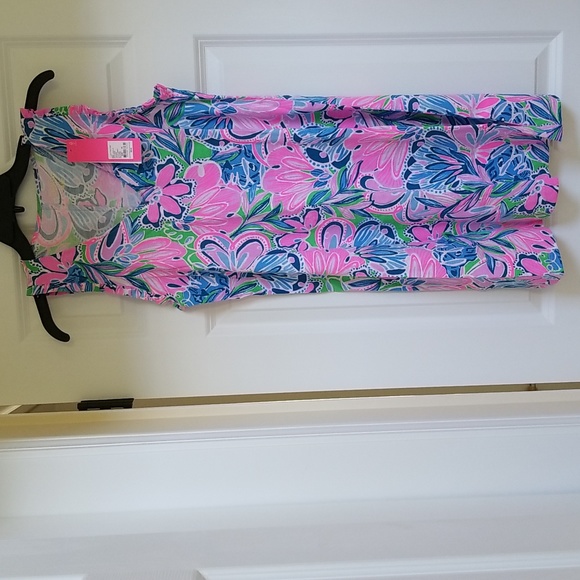Lilly Pulitzer | Dresses | Lilly Pulitzer Aron Dress Gecko Green Tiger ...
